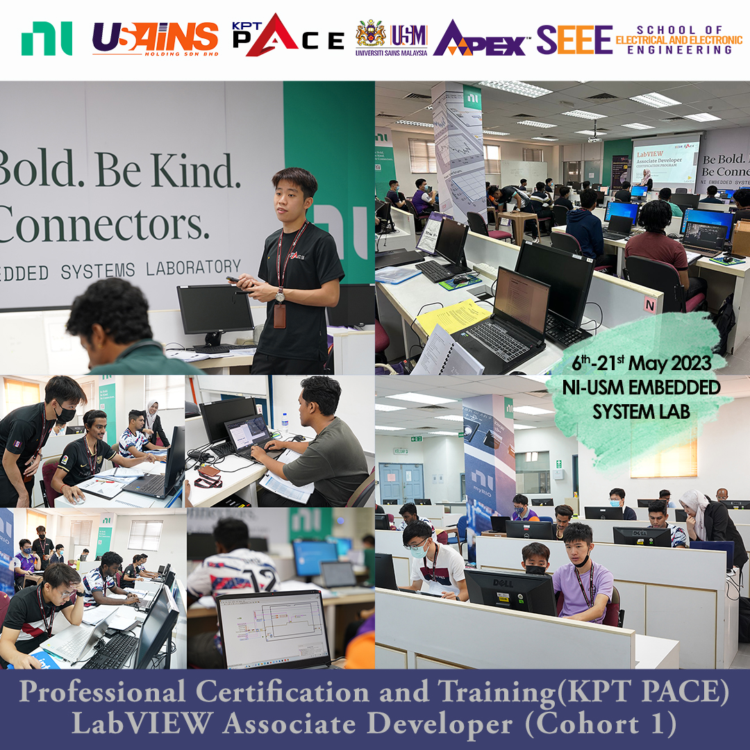 Professional Certification and Training (KPT PACE) LabVIEW Associate Developer (Cohort 1)